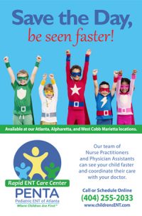 Rapid ENT Care Center - PENTA: Pediatric Ear, Nose & Throat of Atlanta ...